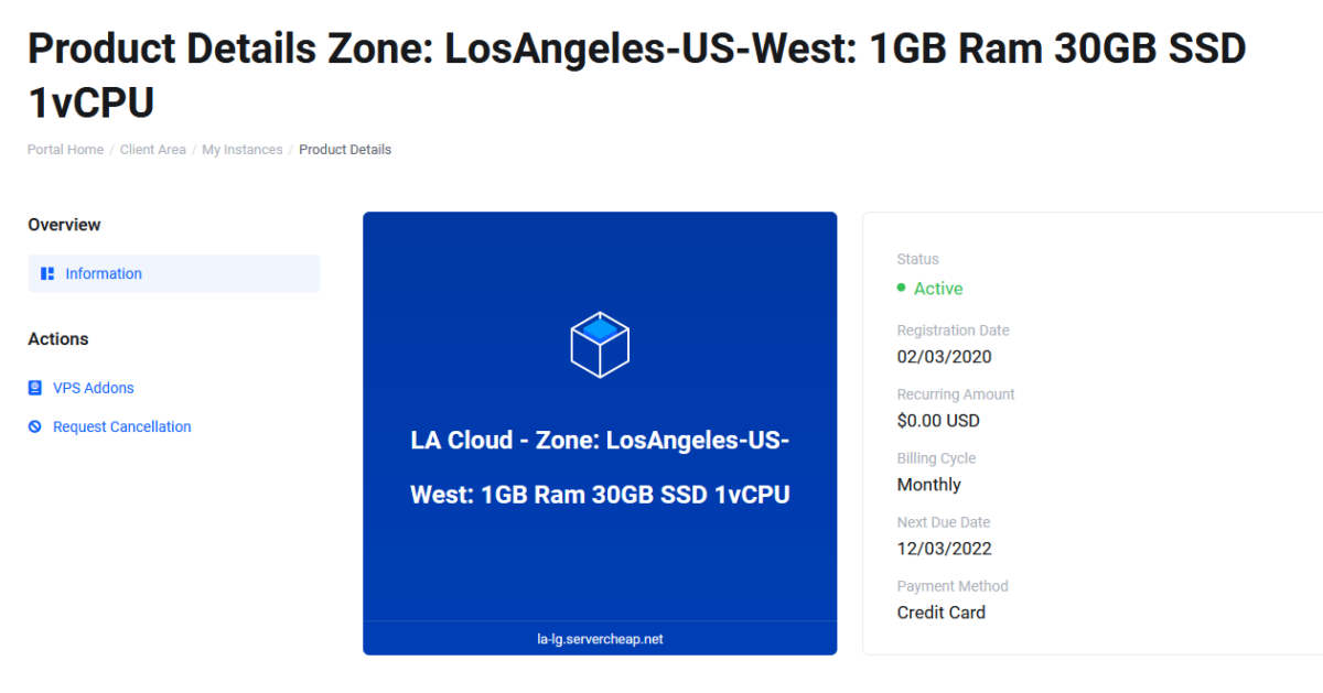 Controlling your Standard instance - Cloudfanatic Knowledge base