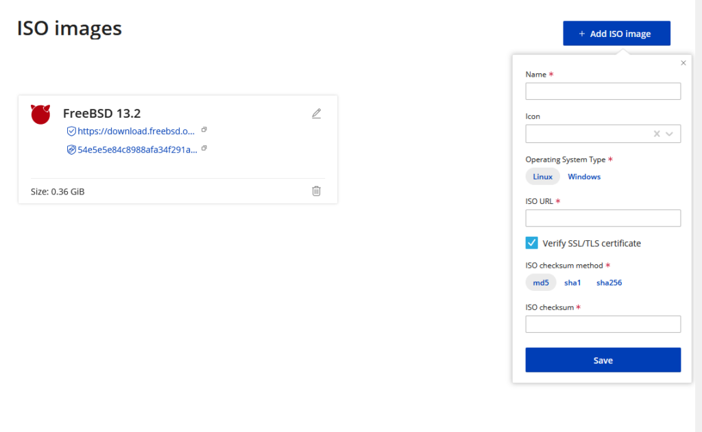 Upload an ISO for your 10Gbps cloud server - Cloudfanatic Knowledge base